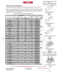 2000 Nelson Stud Welding Stud and Ferrule Catalog