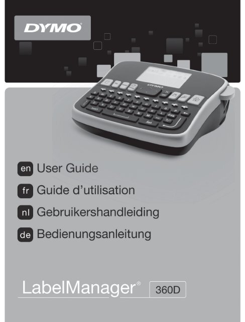 LabelManager 360D User Guide - DYMO