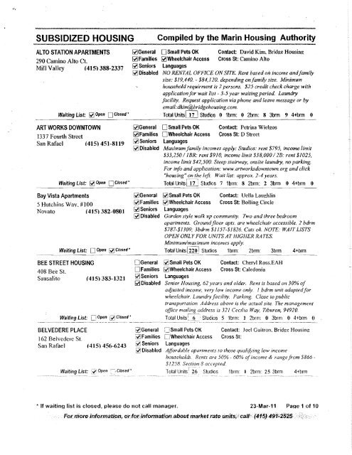 lgÃ‚Â¡ngiled - Marin Housing Authority