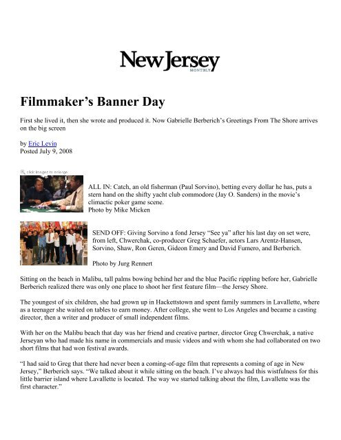 Filmmaker's Banner Day - Michael Howard Studios