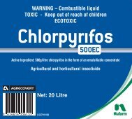 MATERIAL SAFETY DATA SHEET - Nufarm