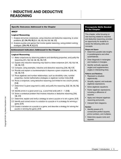 Deductive Reasoning Puzzles