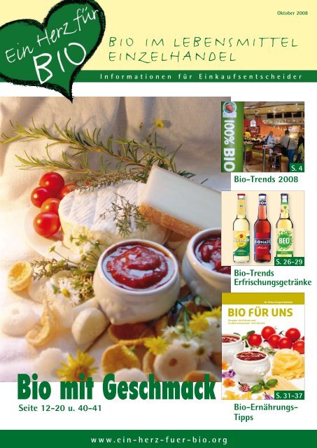 Bio-Ernährungs - Ein Herz für Bio