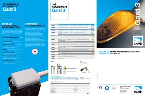 Gard 3 Gard 3 - Came