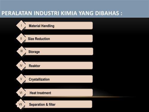 PERALATAN INDUSTRI KIMIA