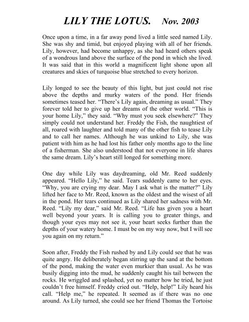 Story Of The Lotus Flower | Best Flower Site