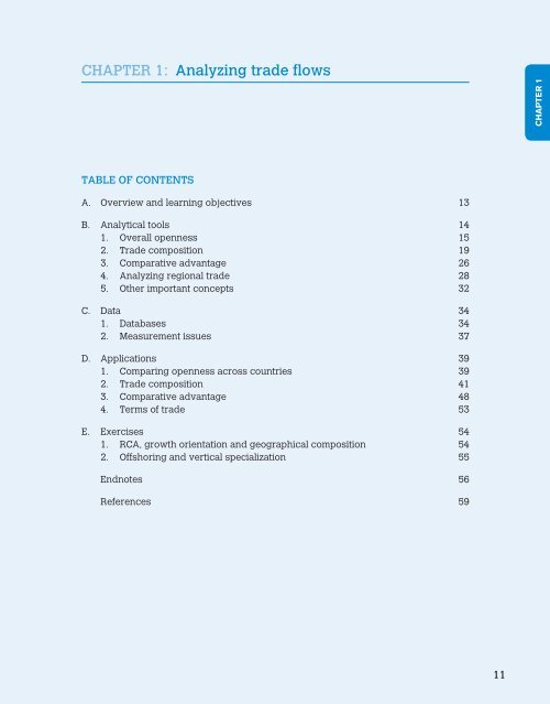 CHAPTER 1: Analyzing trade flows - UNCTAD Virtual Institute