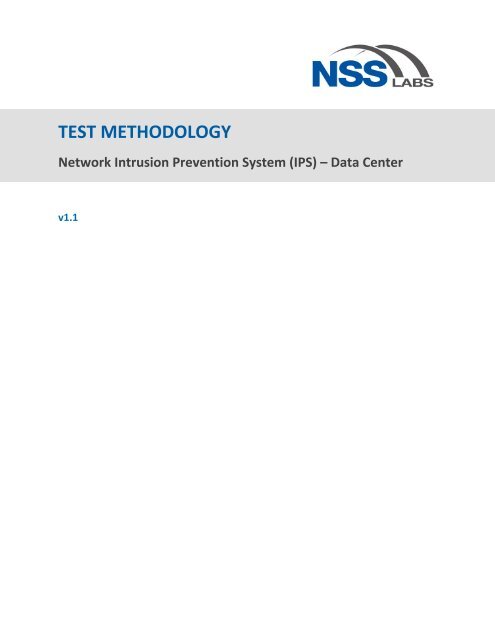METH IPS Data Center V1_1.pdf - NSS Labs