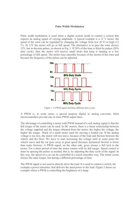 Pulse Width Modulation Pdf