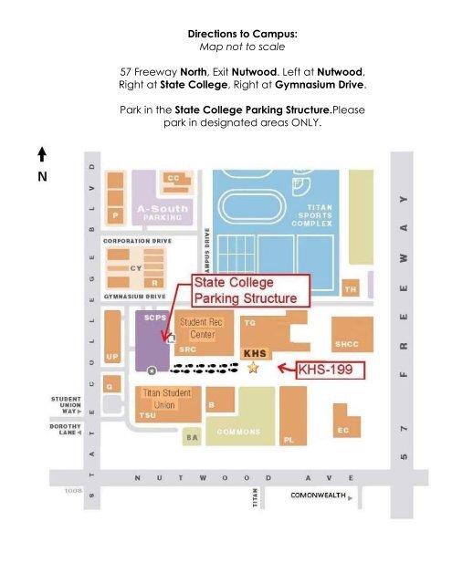 Cal State Fullerton Irvine Campus Map - Map