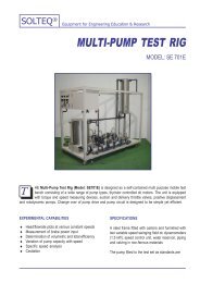 Multi Pump Test Rig With Dynamometer Solution Engineering