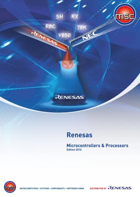 Renesas Microcontrollers & Processors - MSC Vertriebs GmbH