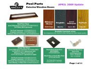 Valley-dynamo faq guide to older pool tables