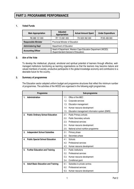 part 2 - Western Cape Education Department