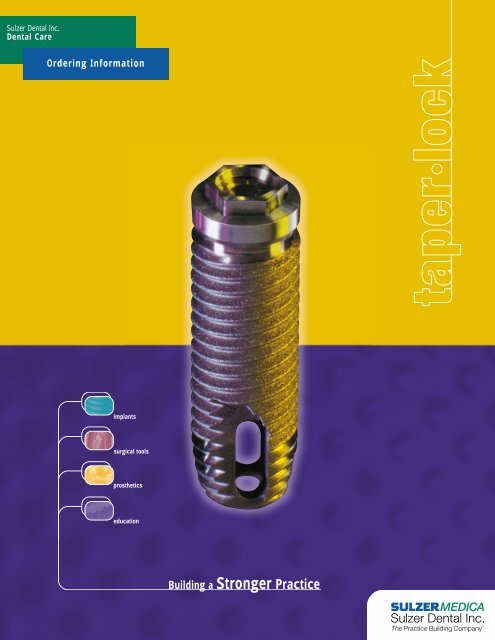 taperÃ‚Â·lock - Zimmer Dental