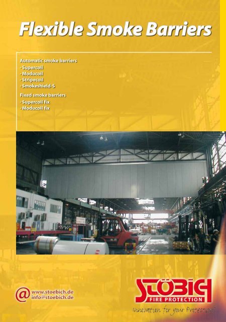 Flexible Smoke Barriers - Stöbich Brandschutz