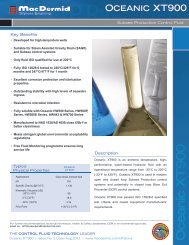 Oceanic HW443 Series - MacDermid Offshore Solutions
