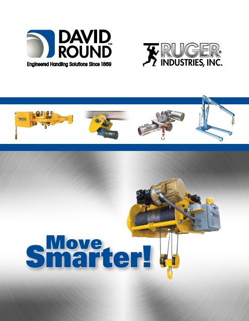Round/Ruger Line Card Literature - Engine Hoist | Floor Crane