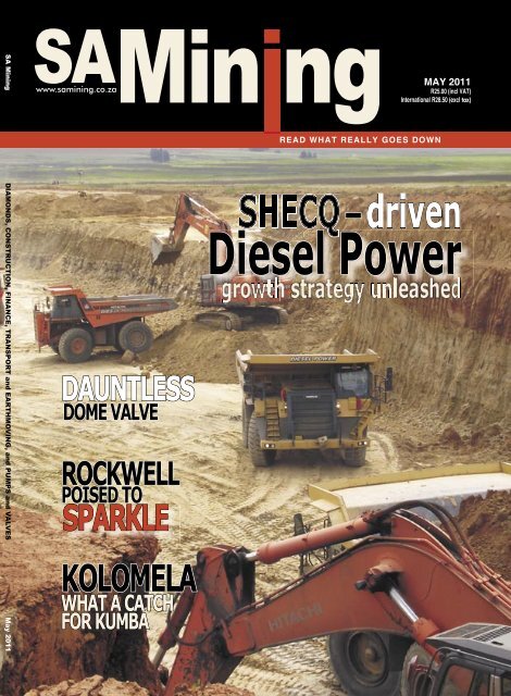 Diesel Power in SA Mining - Buildmax.co.za