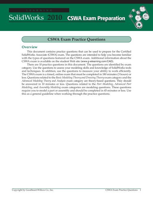 CSWA Exam Practice Questions (PDF)