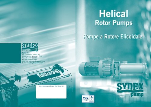 DEPLIANT FM/IT-07_QXP4 - Sydex Pump