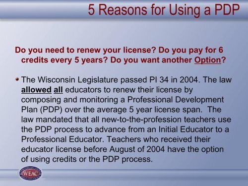 5 Reasons for Using a PDP