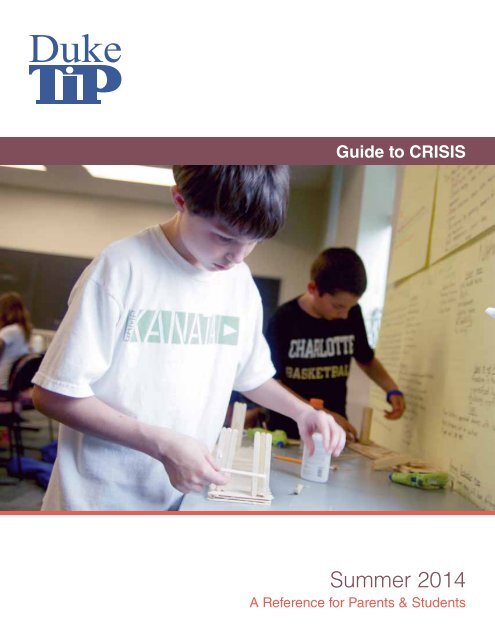 Guide PDF - Duke TIP - Duke University