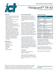 Technical Data Sheet - Innovative Chemical Technologies, Inc.