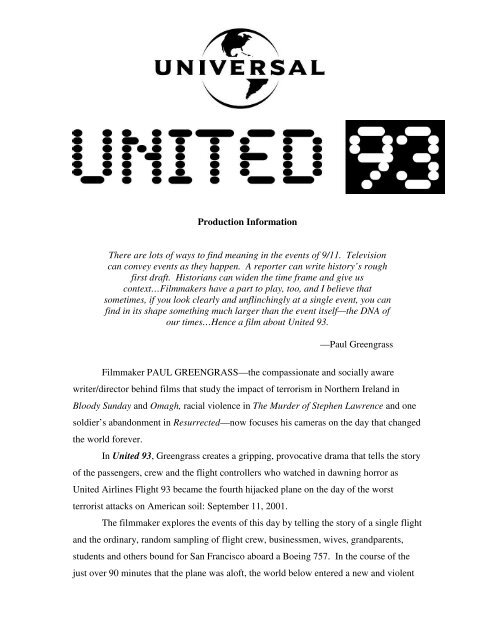 Production Notes - Hollywood Jesus