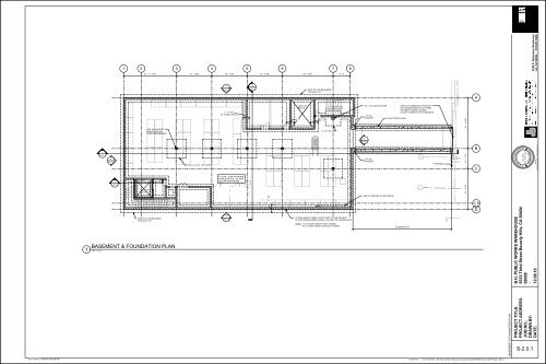Structural Drawings 8 - the City of Beverly Hills