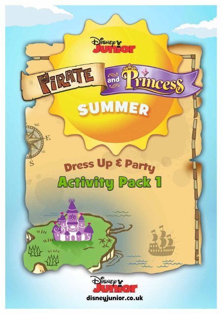 Dress Up and Party Activity Pack - Disney