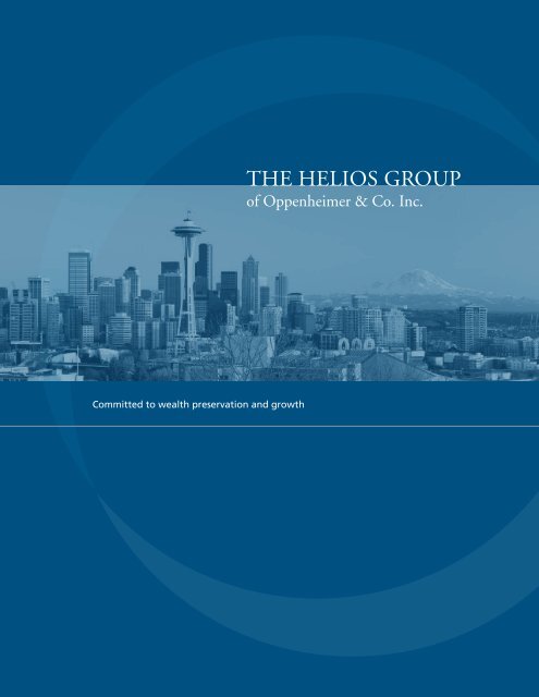 Helios Group Brochure - Oppenheimer & Co. Inc.