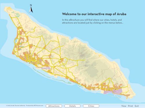 Interactive Map of Aruba - InSight Cruises