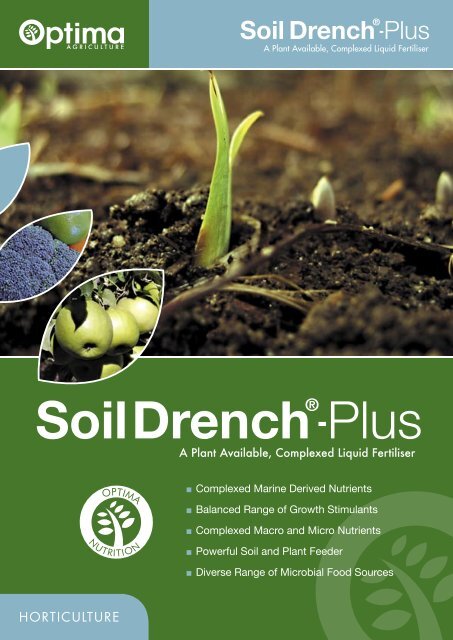Soil DrenchÂ®-Plus - Optima Agriculture