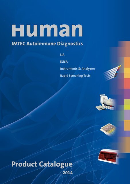 imtec product catalogue - HUMAN Diagnostics