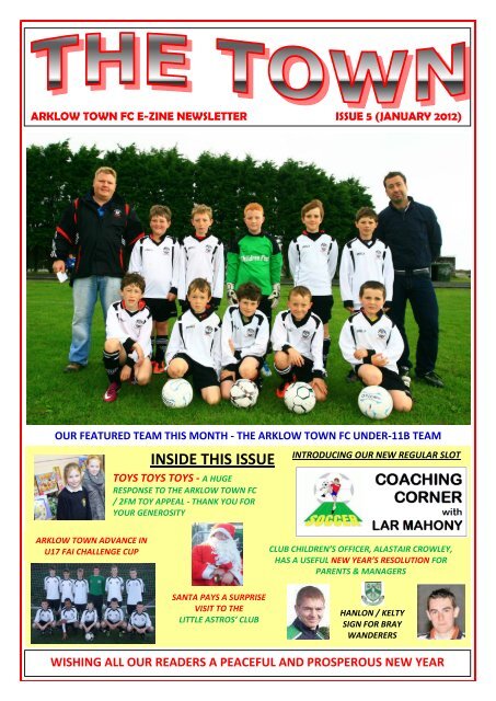 January 2012 - Arklow Town FC