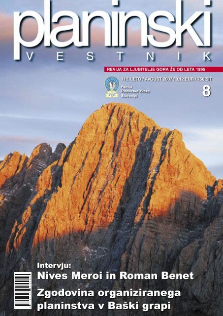 Celotna Å¡tevilka - Planinski Vestnik