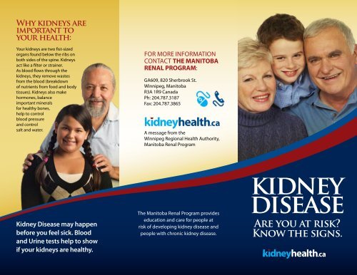 Download brochure. - Kidney Health