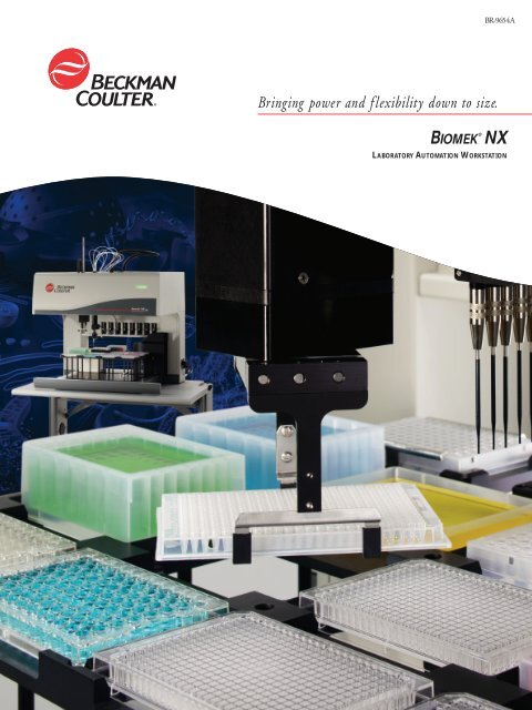 BR-9654A: Biomek® NX Laboratory Automation Workstation