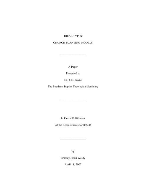 Church Planting Models - Shadow Mountain Community Church