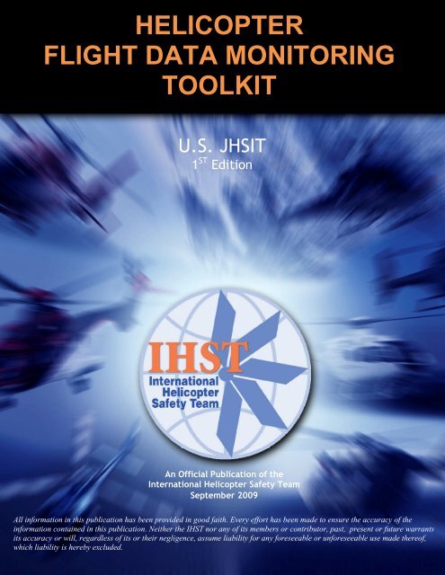 HELICOPTER FLIGHT DATA MONITORING TOOLKIT