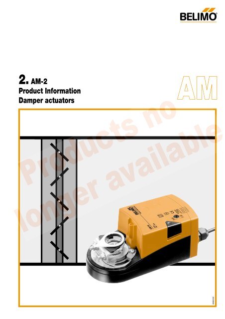 AM230-SR Damper actuator 18 Nm - Belimo
