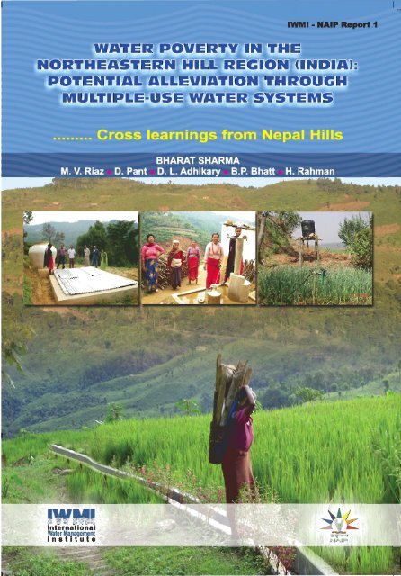 WATER POVERTY IN THE NORTHEASTERN HILL REGION (INDIA)