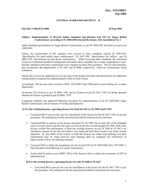 Doc: STI/1008/3 Sep 2006 - BIS