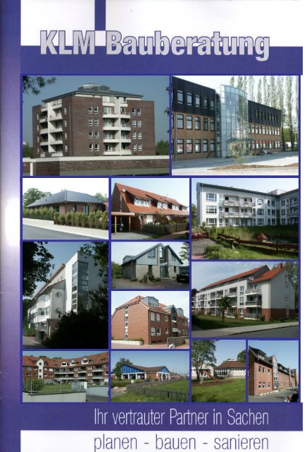 Tietel Seite - KLM Bauberatung
