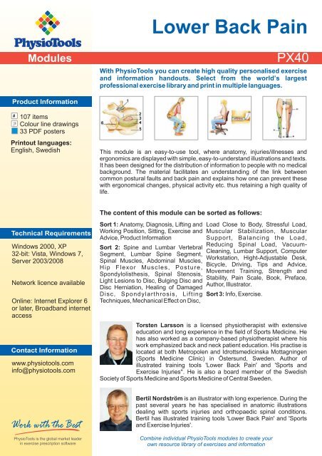 Lower Back Pain - PhysioTools