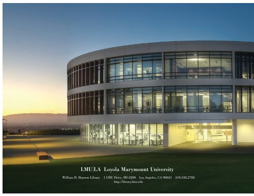 Loyola Marymount University Library