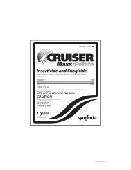 Fungicide - Syngenta Crop Protection