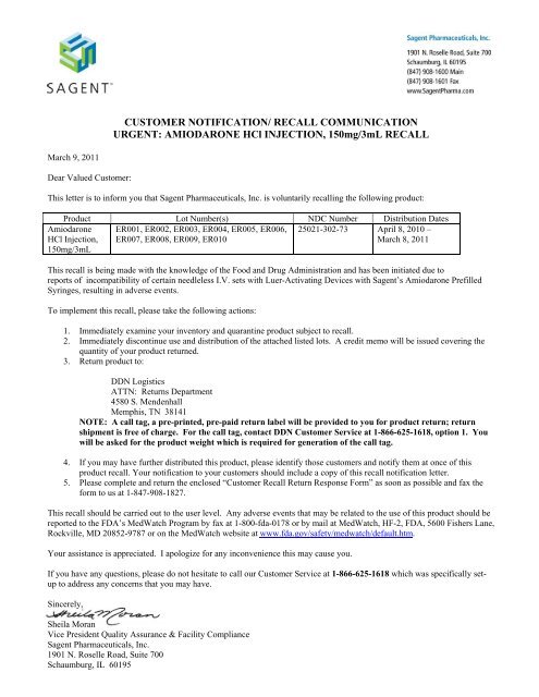 CUSTOMER NOTIFICATION RECALL COMMUNICATION URGENT customer-notification-recall-communication-urgent