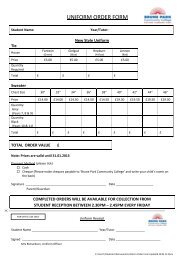 uniform order form ~ corporate uniforms # 2
